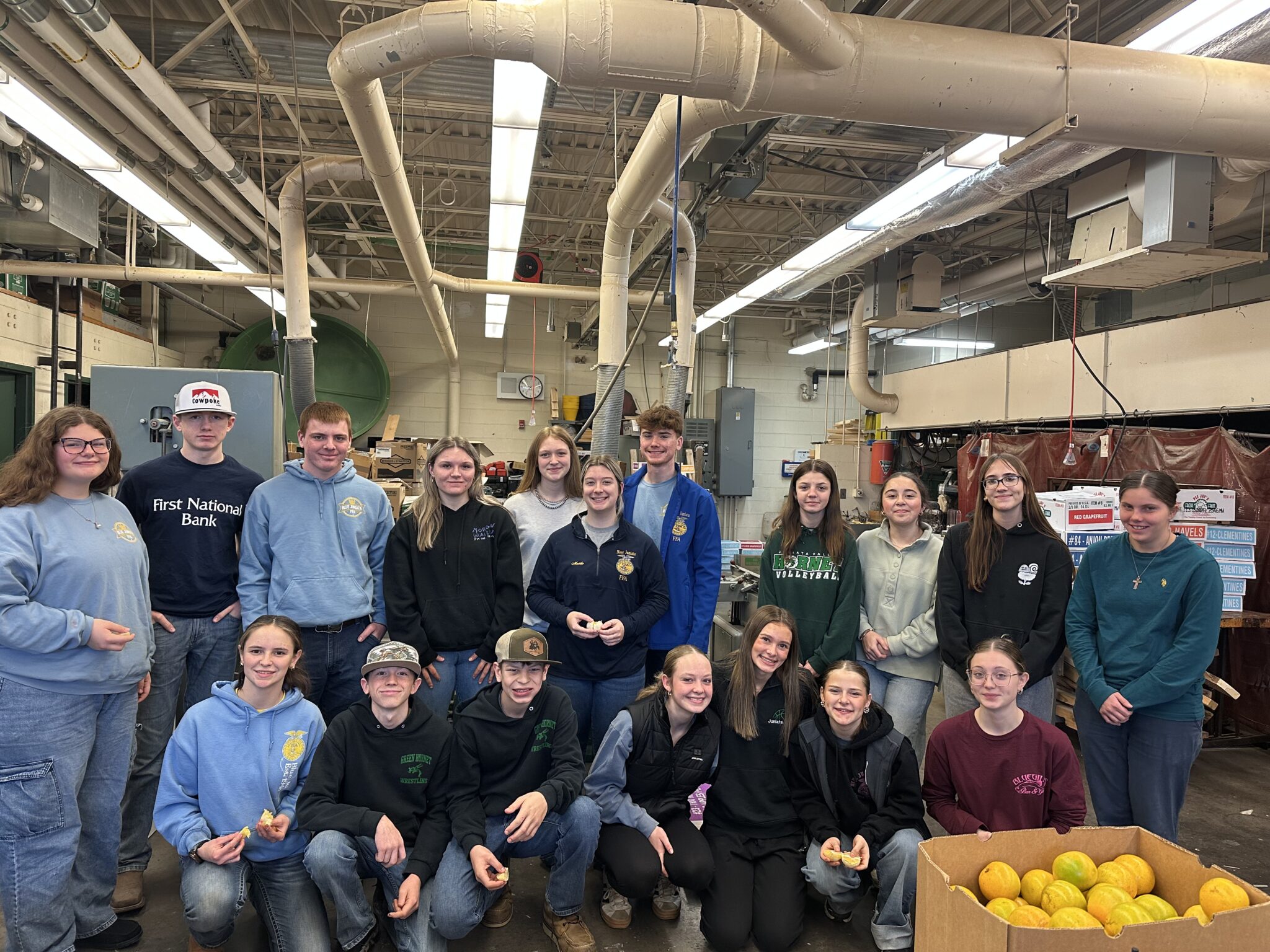 Agriculture Continues On Through Fruit Sale - Juniata Valley School ...